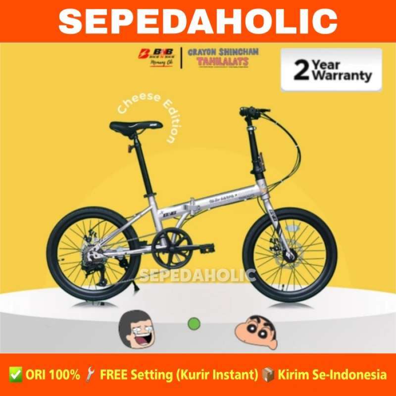 Promo Promo- Sepeda Lipat Bnb Cheese Edition 20 Inch ~ Shinchan X ...