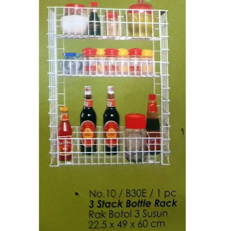 Promo Rak Botol Putih Modeline B30e Terbaru Diskon 31% Di Seller ...