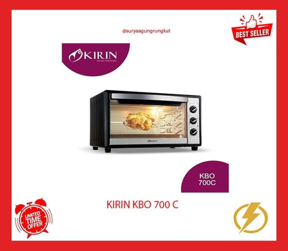 Jual Oven Listrik Kirin 70 Liter 1100 Watt Kbo - 700 C Di Seller Surya Agung Rungkut - Rungkut ...