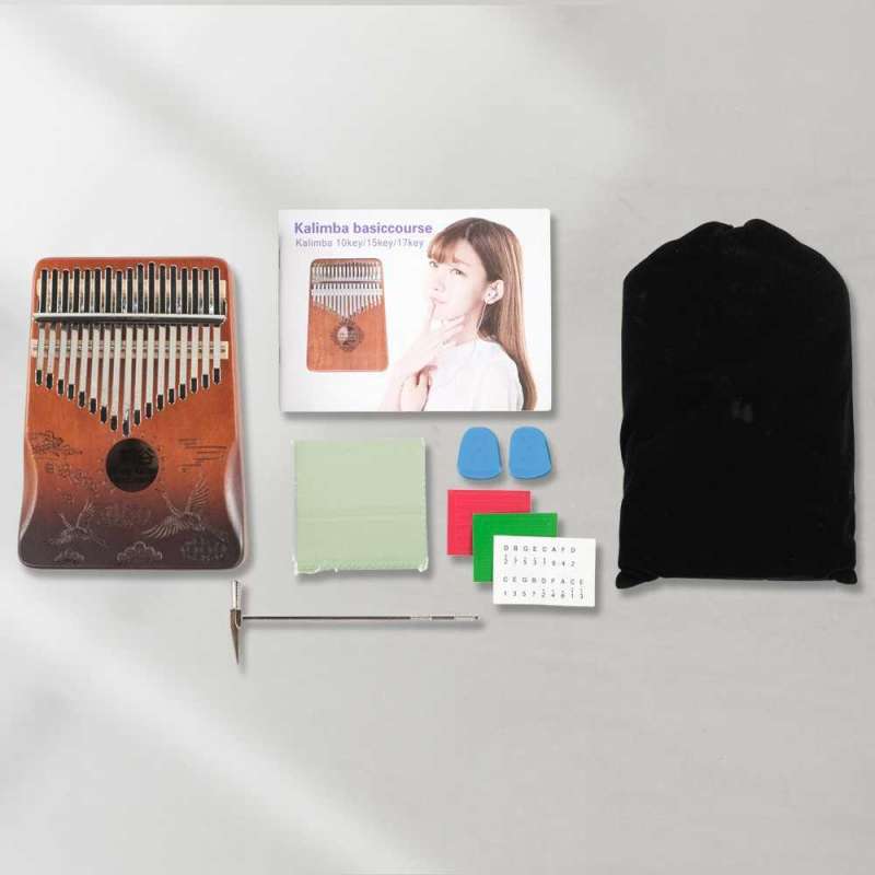 Jual Cega Kalimba Thumb Piano Musical Toys 17 Note Sound Ck17 Kalimba ...