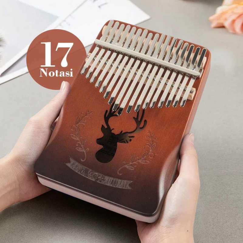 Jual Cega Kalimba Thumb Piano Musical Toys 17 Note Sound Ck17 Kalimba ...