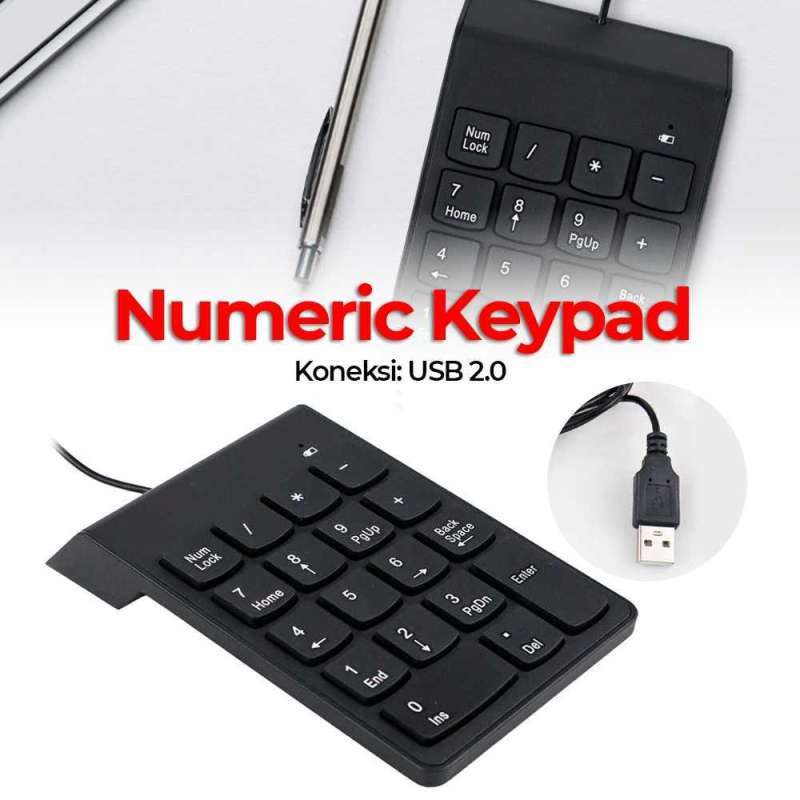 Jual Etmakit Numeric Keypad Numpad Usb K24 Keyboard Gaming Mechanical ...