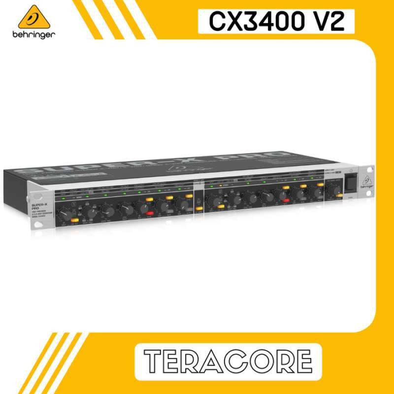 Promo Promo- Behringer Cx3400 Cx 3400 V2 Crossover Stereo 2-way 3-way ...