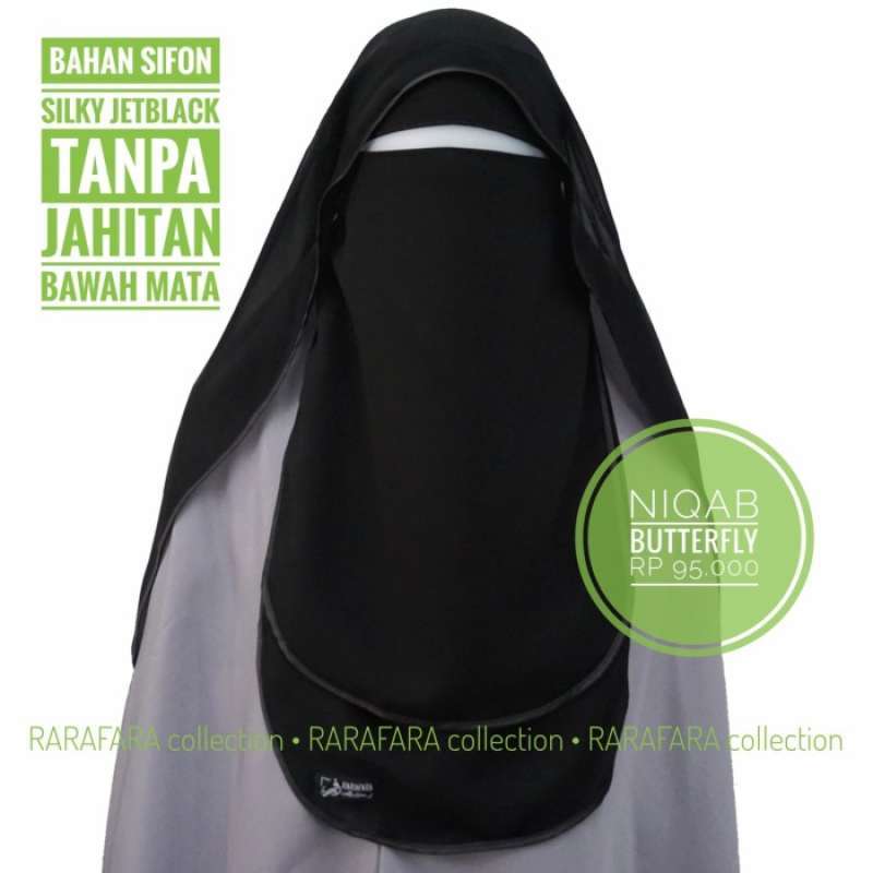 Jual Niqab Butterfly, Cadar Butterfly, Niqab Sarra, Niqab Sara Di ...