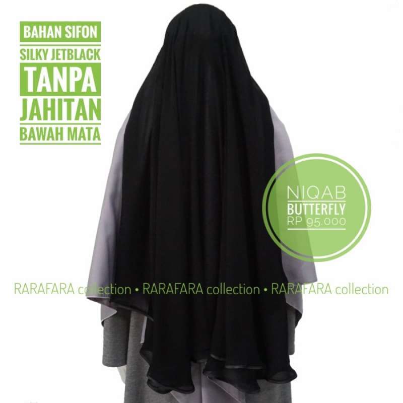 Jual Niqab Butterfly, Cadar Butterfly, Niqab Sarra, Niqab Sara Di ...