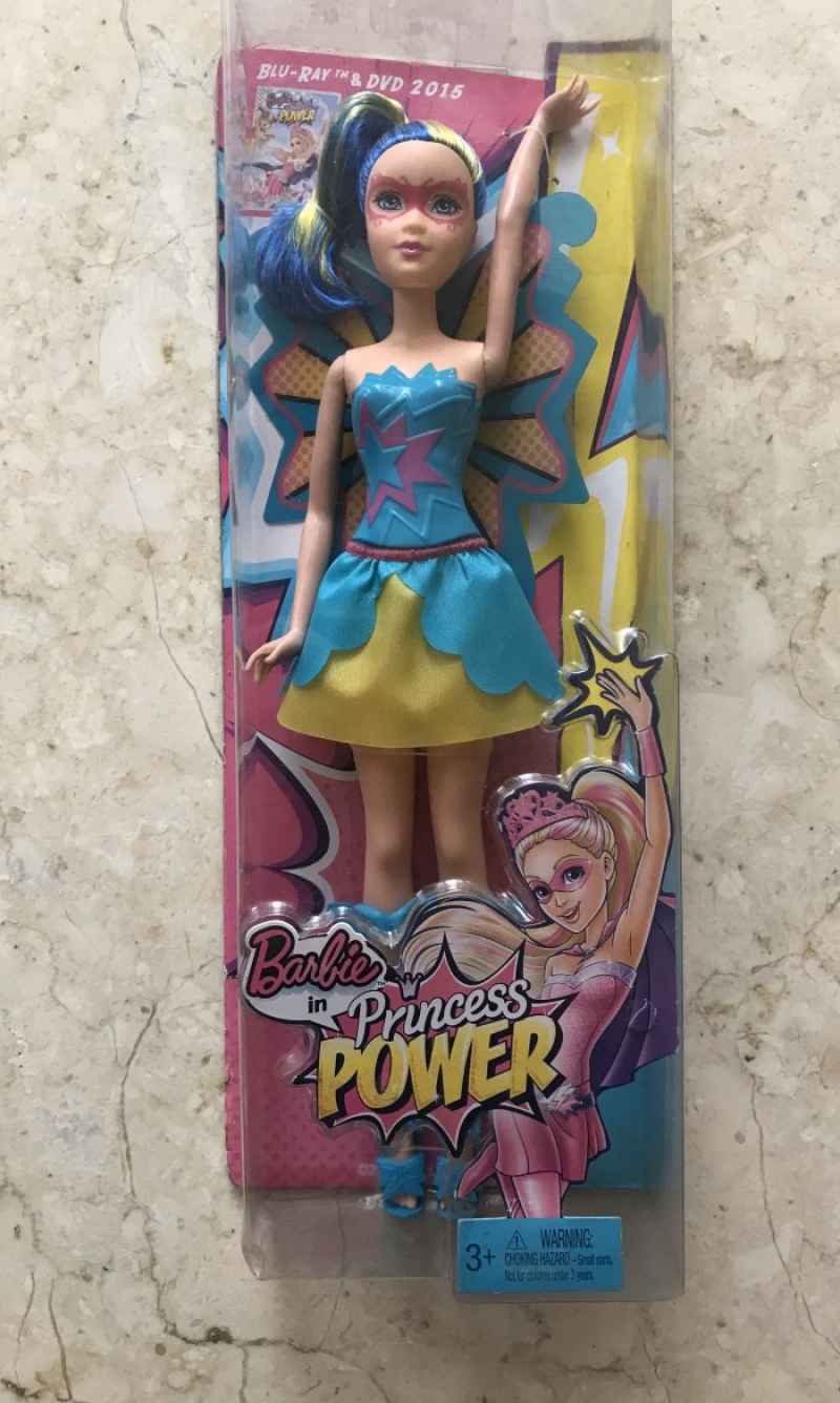 Promo Barbie In Princess Power - Blue Butterfly Doll Diskon 23% Di ...
