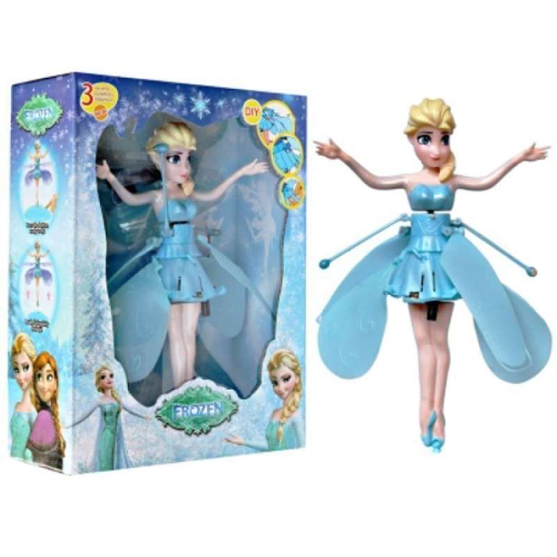 Promo Boneka Terbang - Flying Frozen Elsa Sensor Doll Peri Mainan Anak ...