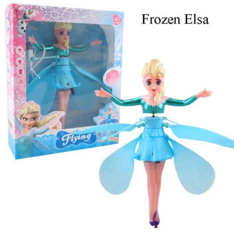 Promo Boneka Terbang - Flying Frozen Elsa Sensor Doll Peri Mainan Anak ...