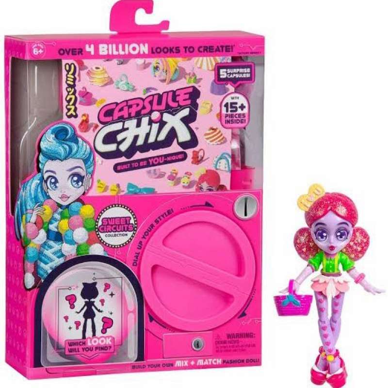 Promo [sale] Capsule Chix Sweet Circuits Collection Surprise Doll ...