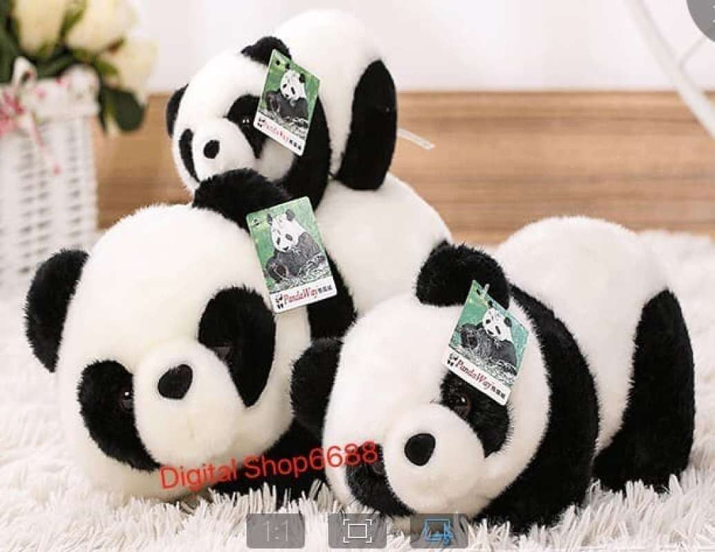 Promo Boneka Panda Berdiri Lembut Dan Lucu Banget Ukuran 16 Cm Diskon ...
