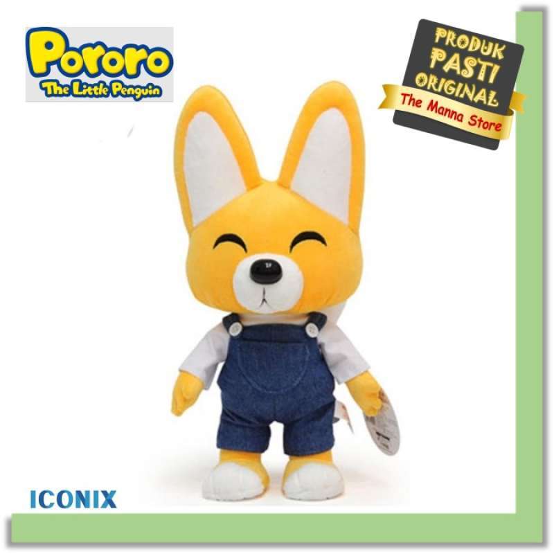 Promo Iconix Pororo The Little Penguin Plush Toy Eddy Type 28 Original ...