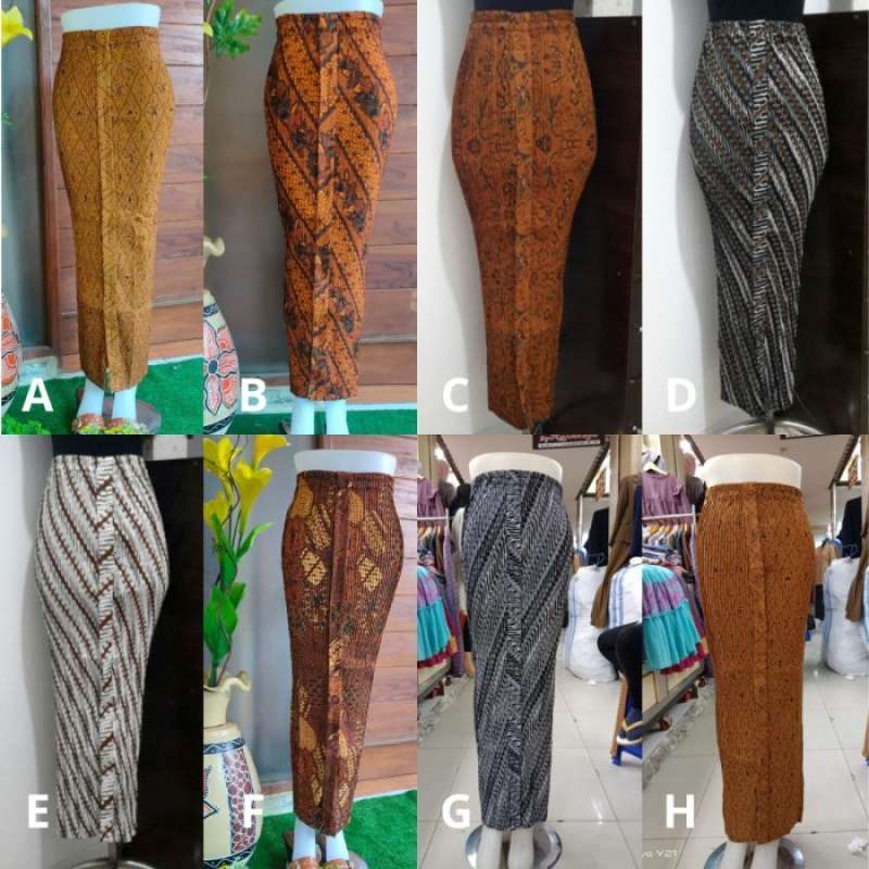 Promo Aneka Bawahan Kebaya Rok Pendek Plisket Dan Lain Nya - Kamboja ...