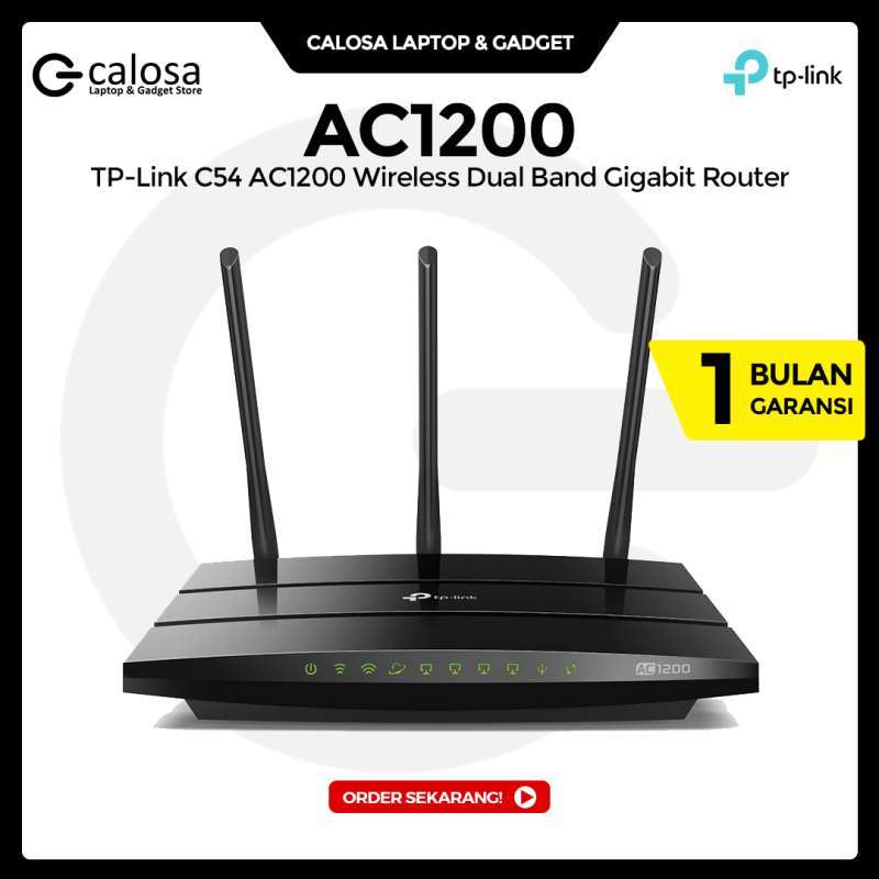 Jual Tp-link C54 Ac1200 Wireless Dual Band Gigabit Router Di Seller ...