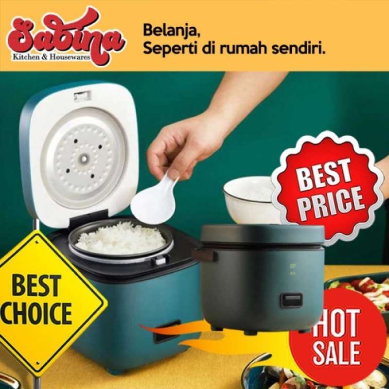 Promo Rice Cooker Mini 1.2 Liter Penanak Nasi 200w Diskon 33% Di Seller ...