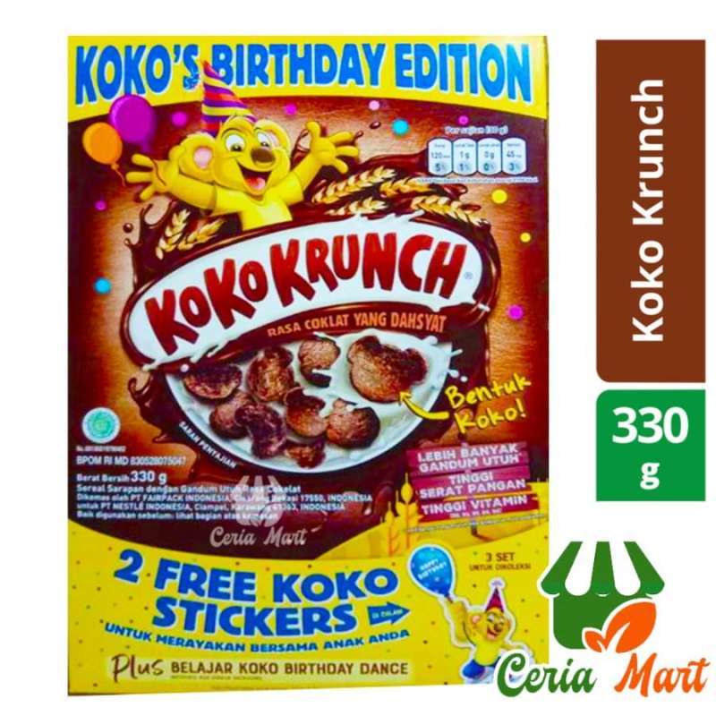 Jual Sereal Koko Krunch Cereal Nestle 330 Gr Box Di Seller Ceriamart888 ...