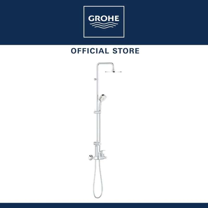 Jual Grohe Ntempesta Cosmopolitan 200 Shower System Ohm Bath Mixer ...