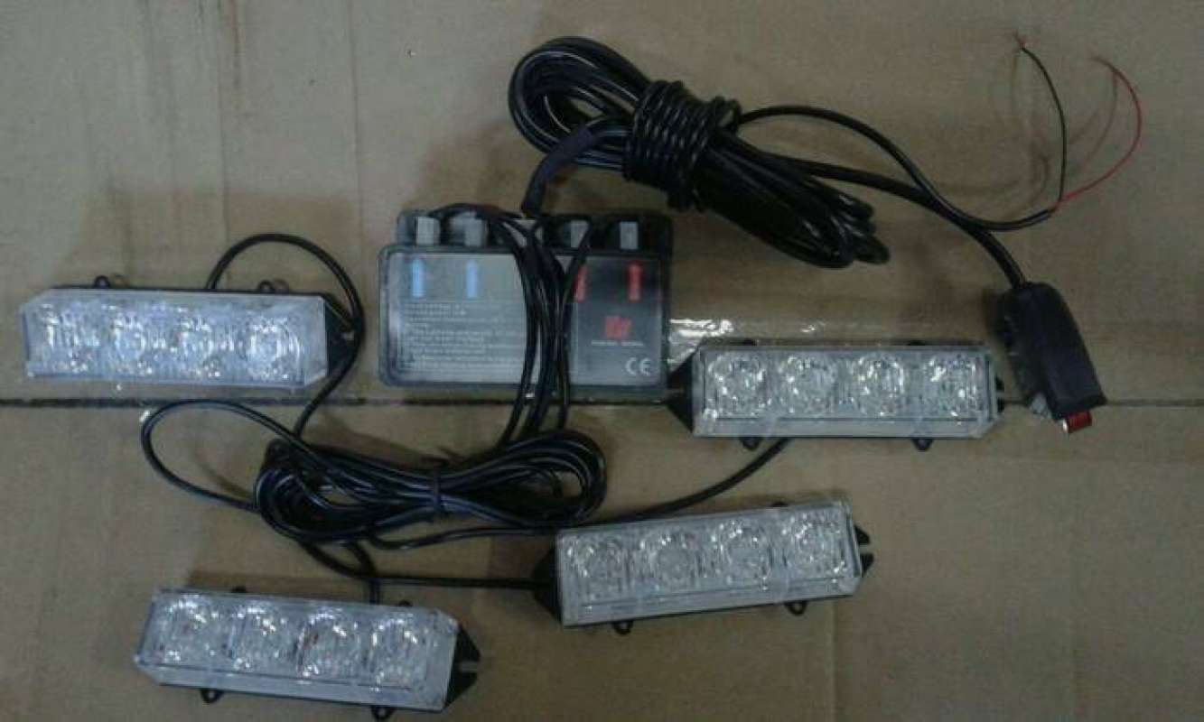 Promo Lampu Led Strobo Grill 4 X 4 Diskon 27% Di Seller Gudangstock ...