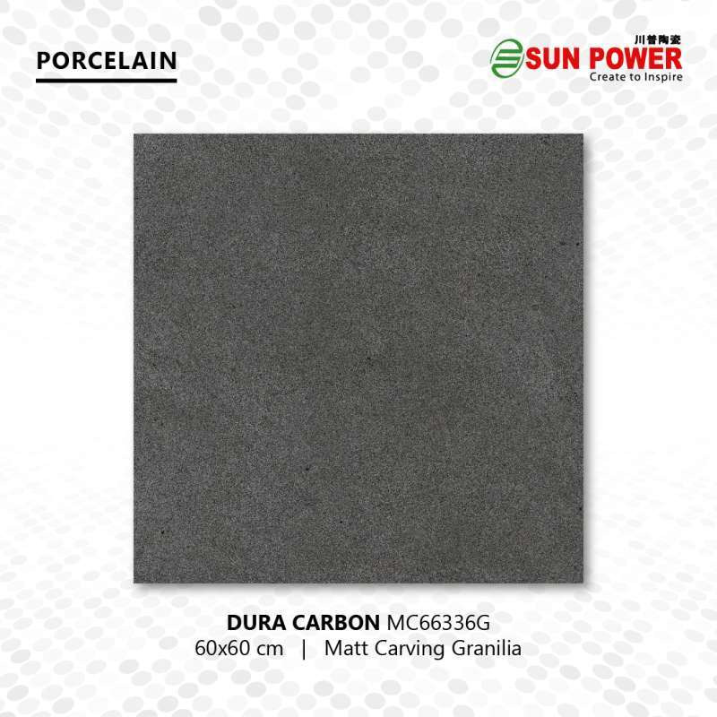Jual Granit Lantai Matt Carving Granilia - Dura Series 60x60 | Sun Power - Carbon Di Seller Sun ...