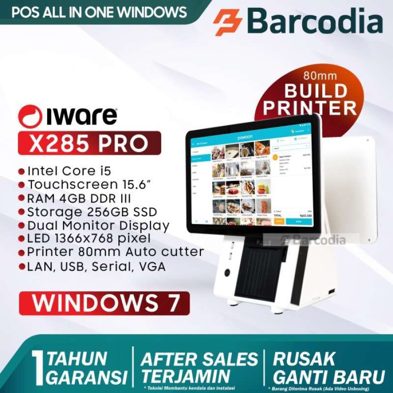 Jual Mesin Kasir Pc Pos All In One Touchscreen Intel I5 Iware X285 Diskon Di Seller Allpucart ...