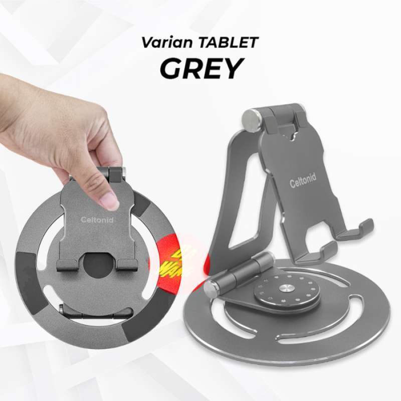 Jual Celtonid Stand Hp Tablet iPad Holder Standing Dudukan Meja Putar ...