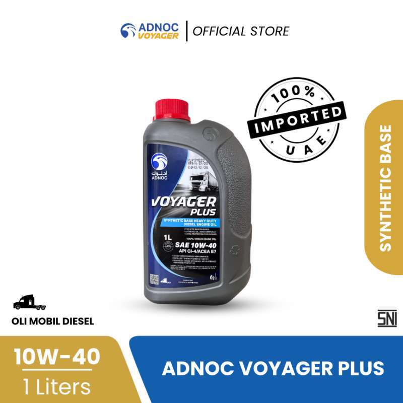 Jual Oli Mobil Diesel Adnoc Voyager Plus 10w40 - 1 Liter Di Seller ...
