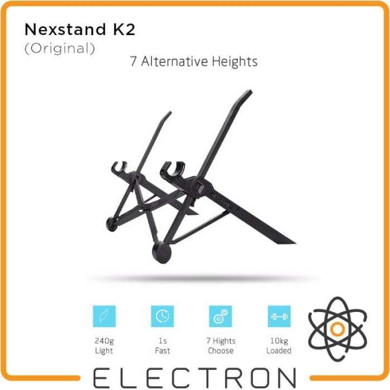 Jual Nexstand K2 Ergonomic Adjustable Laptop Stand Dj Portable Folding ...