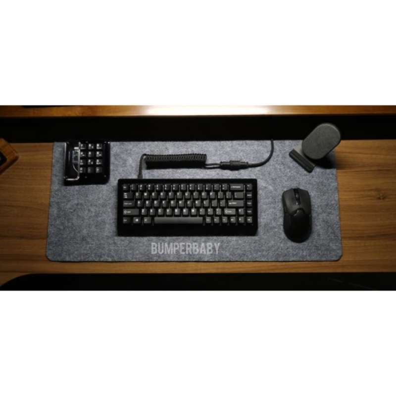 Jual Mousepad Desk Top Felt Keyboard Deskmat Deskpad Wool Table Cover ...