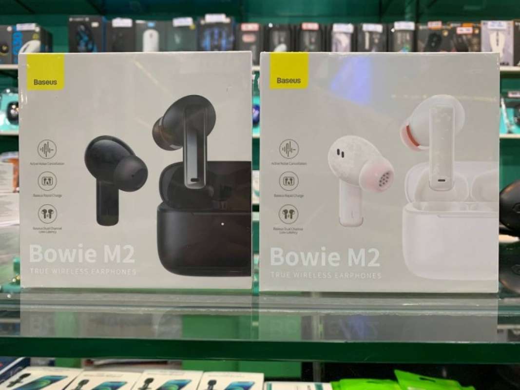 Promo Baseus True Wireless Bluetooth Earphone Earbuds Tws Anc Enc Bowie ...