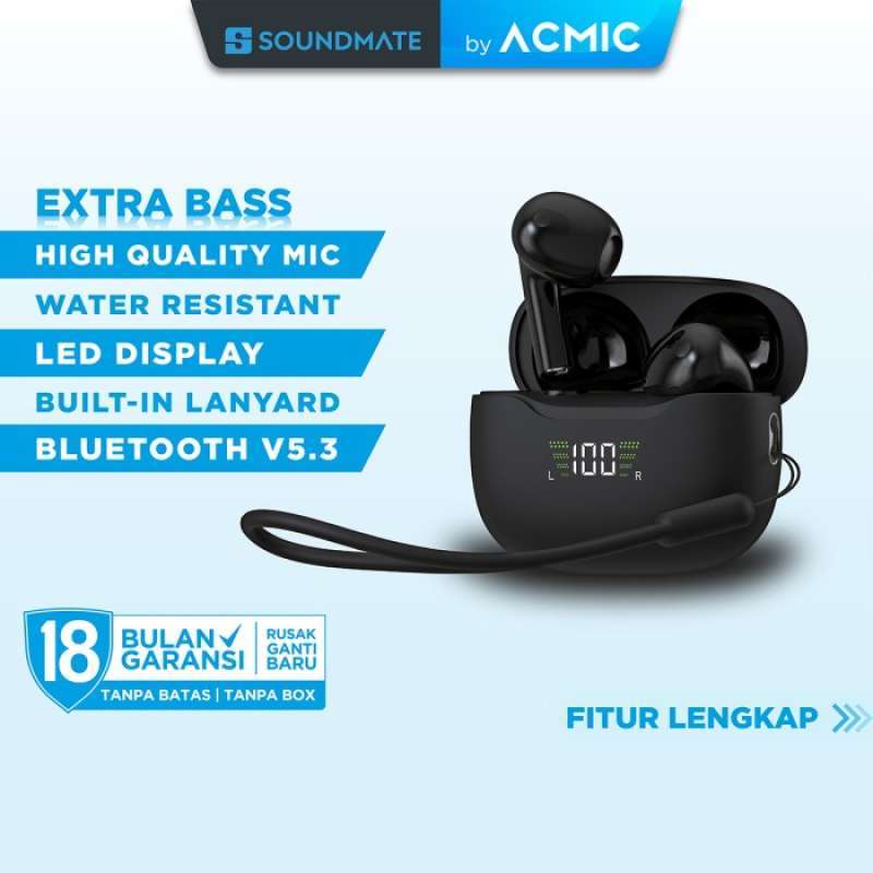 Promo Acmic Soundmate Tws D01 True Wireless Bluetooth Earphone Mini ...