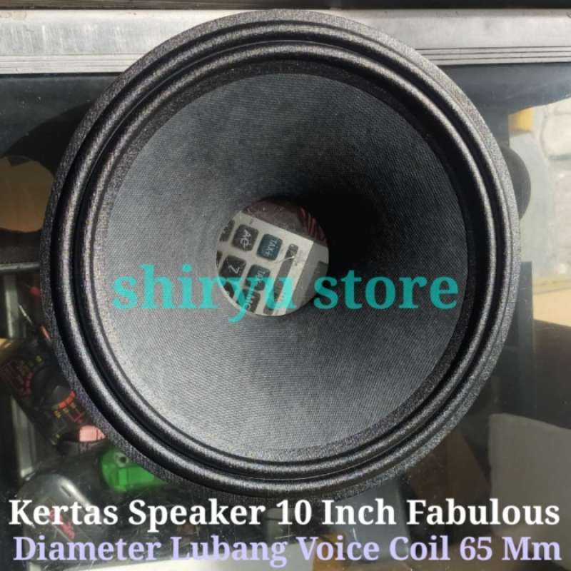 Promo Kertas Daun Speaker Mik 10 In Inci Inch Coil 65 Mm Impor Diskon ...