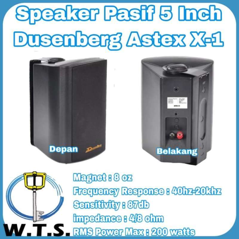 Promo Speaker Pasif Dusenberg Astex-x1 Speaker Gantung 5 Inch Diskon 23% Di Seller Ryoma Store ...