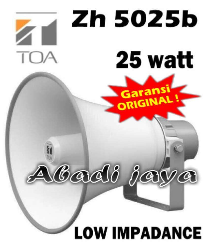 Promo Corong Toa Zh 5025b Horn Speaker 25 W Low Impedance Diskon 23% Di ...