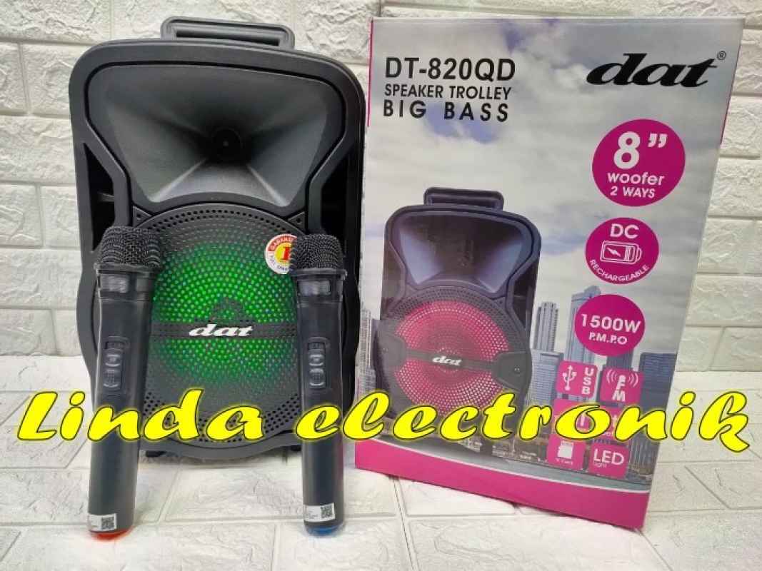 Promo Portable Wireless Dat Dt 820 Qd Original 8 Inch Bluetooth Dt820 ...