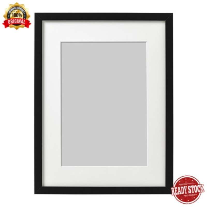 Promo Bingkai Frame Figuran Foto Estetika Tempel Dinding Hitam, 30x40 ...