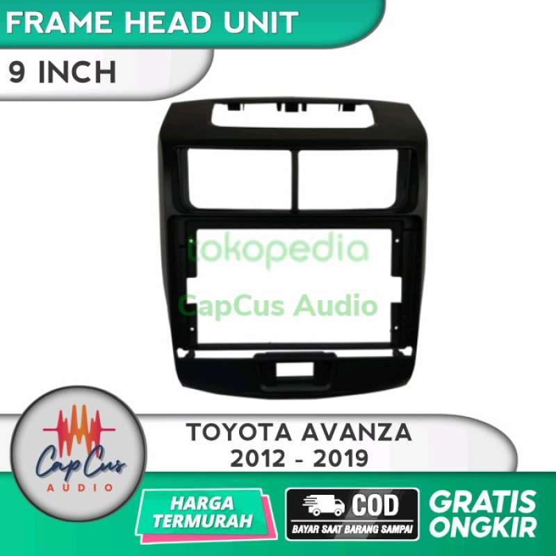 Promo Frame Android Avanza 2012-2019 Ukuran 9 Inch / Frame Head Unit ...