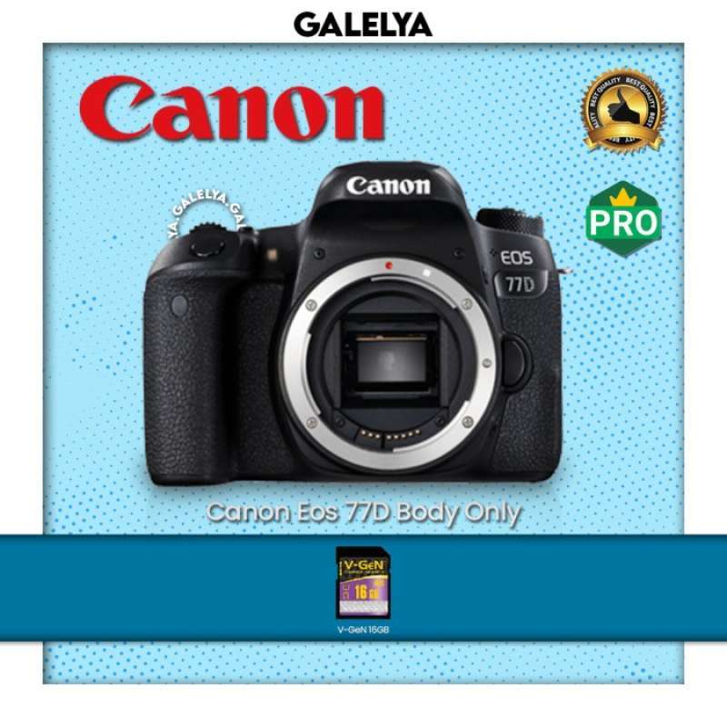 Promo Canon Eos 77d Body Only Diskon 23% Di Seller Ryoma Store - Kebon ...