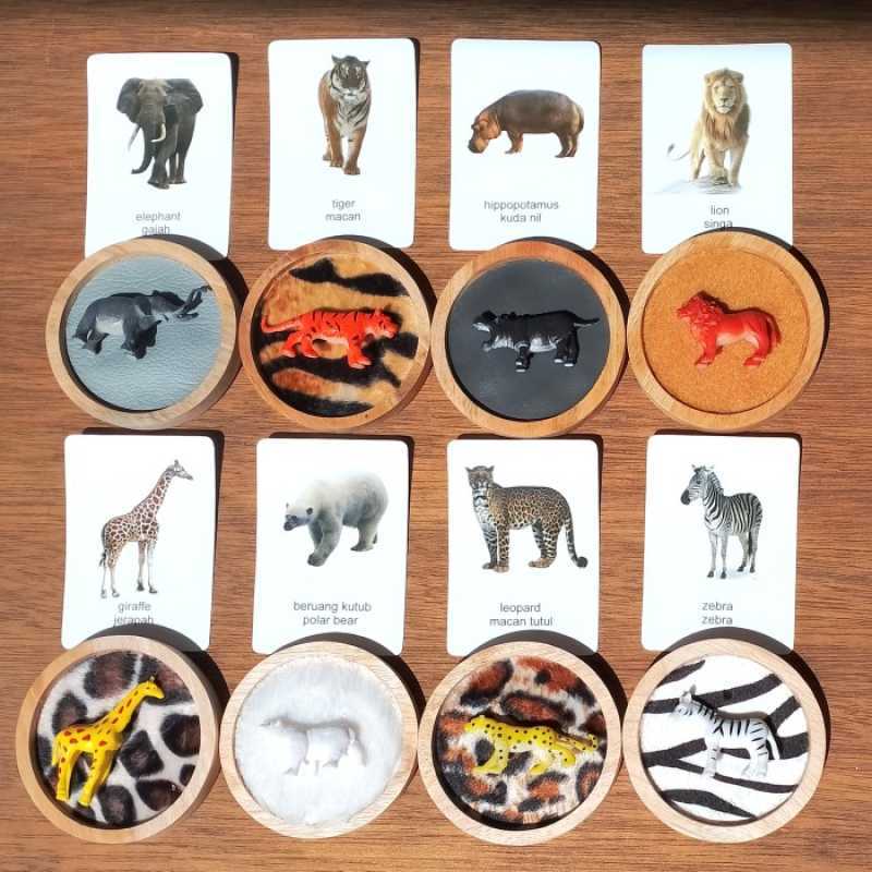 Promo Mainan Anak Sensory Play Texture Pad Papan Teksture Montessori ...