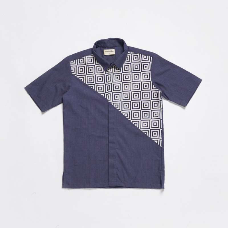 Jual Nona Rara - Basudewa Short Sleeve - Baju Batik Kasual Modern Di ...