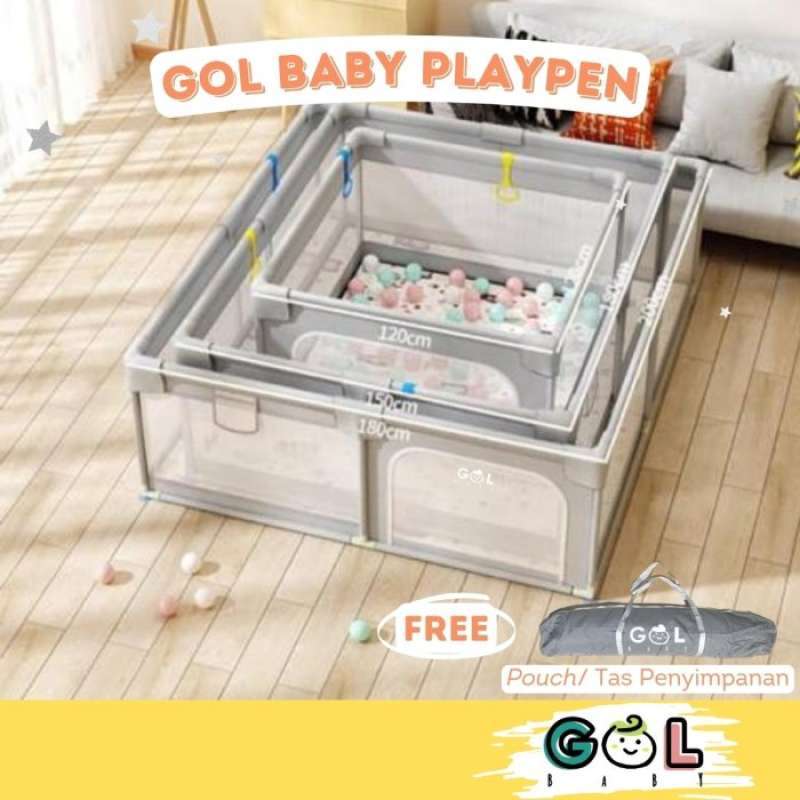 Promo Pagar Kolam Tempat Main Mandi Bola Bayi Anak Baby Safe Fence ...