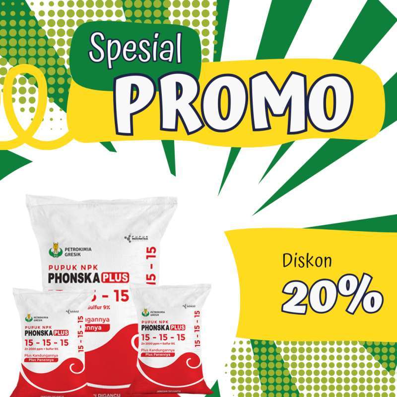 Promo Pupuk Npk Phonska Plus 1 Kg Diskon 20% Di Seller Mudiafarmer ...