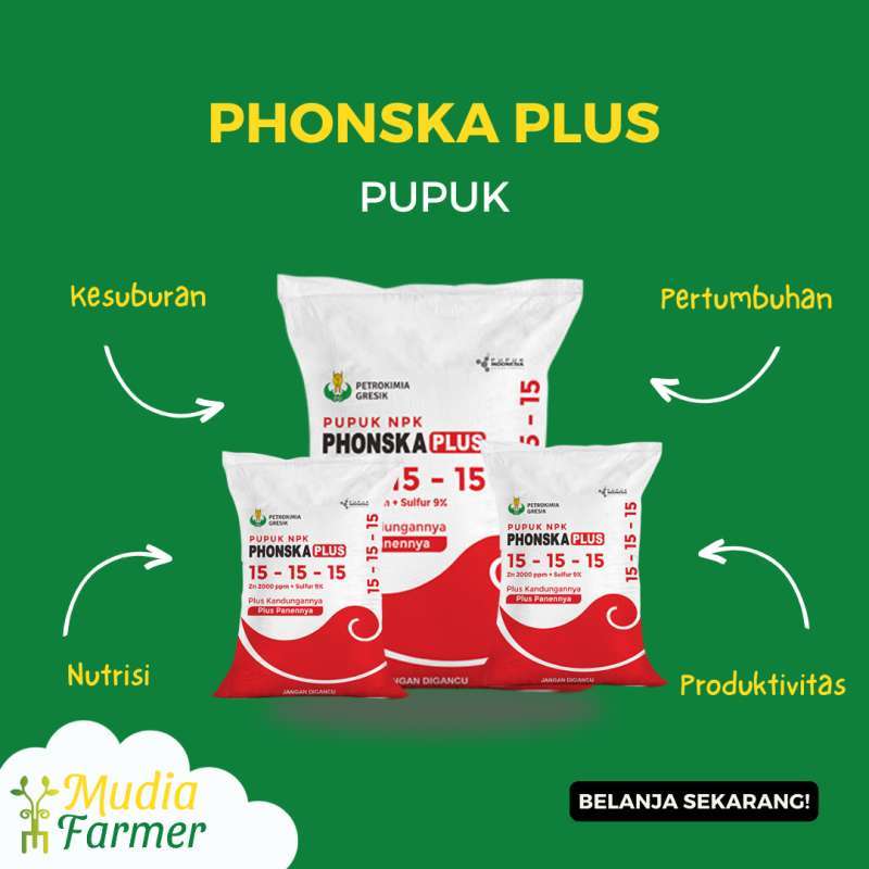 Promo Pupuk Npk Phonska Plus 1 Kg Diskon 20% Di Seller Mudiafarmer ...