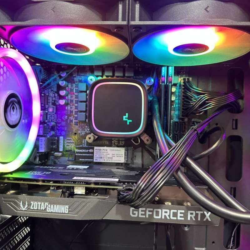 Jual Cpu Cooler - Deepcool Le500 Fixed Rgb W/lga1700 Di Seller Ssk ...