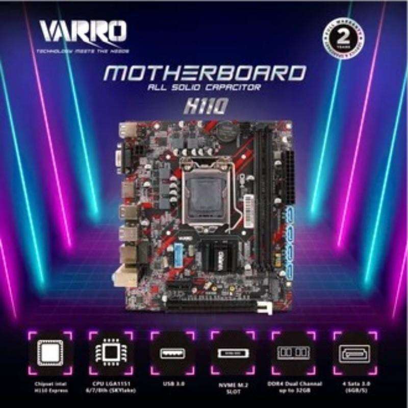 Jual Motherboard Varro H110 Nvme Socket 1151 Di Seller Ssk Computer ...