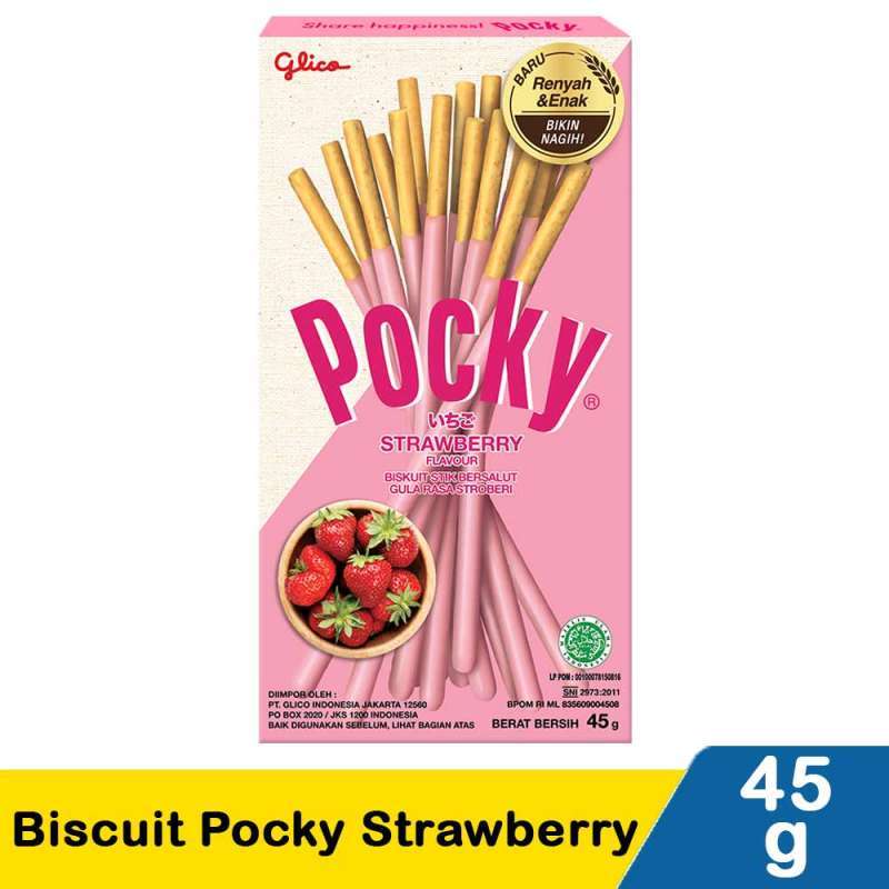 Jual Glico Pocky Kemasan Besar All Variant / Glico Pocky Biskuit Stik ...