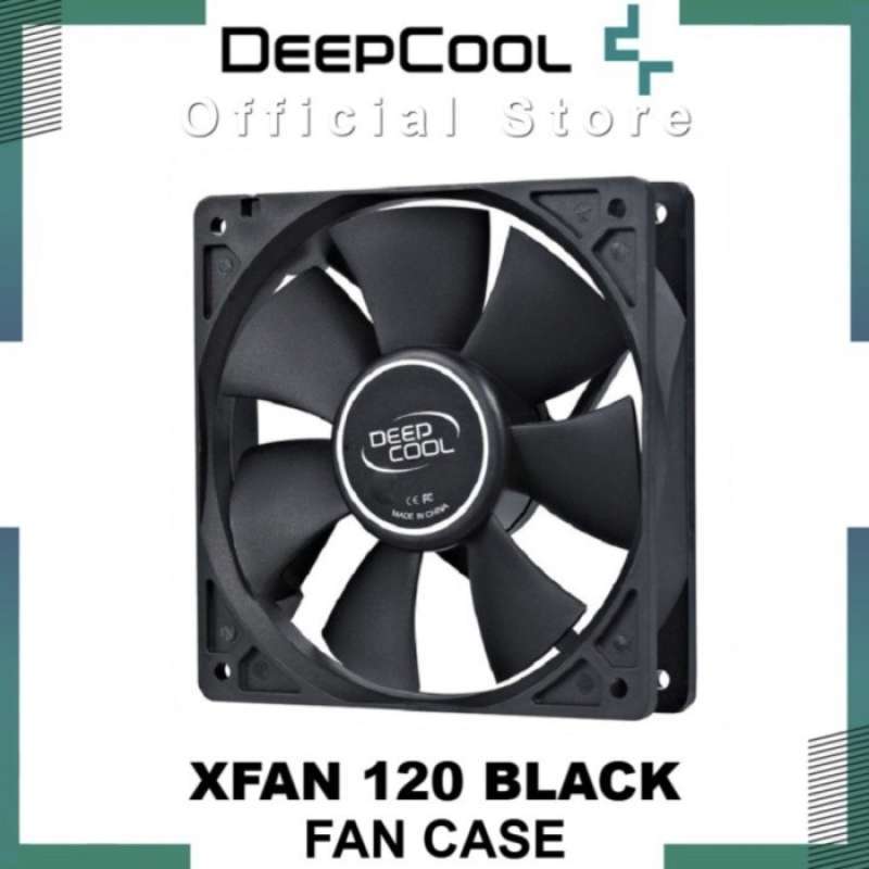 Promo Deepcool Xfan 120 Hitam Pc Fan Case Casing 12 Cm Kipas Komputer ...