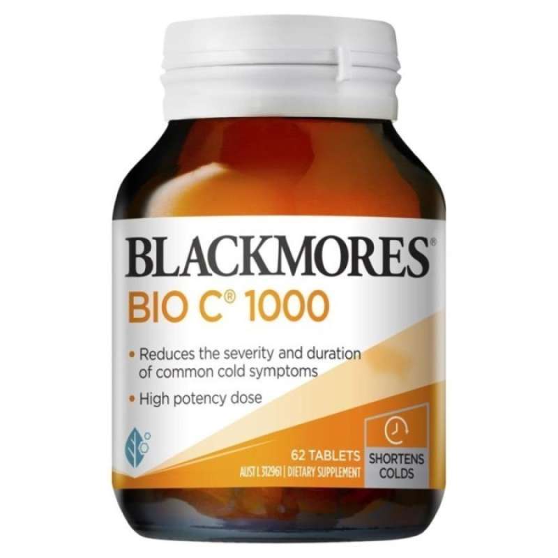 Promo Blackmores Bio C 1000mg 62 Tablets Vitamin C Diskon 23% Di Seller ...