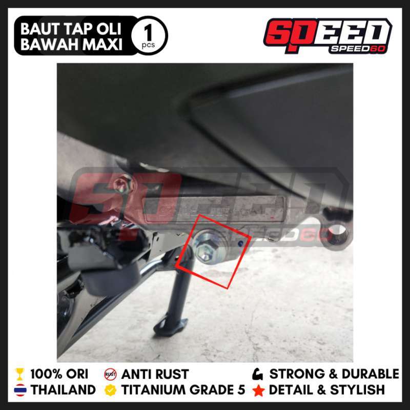 Jual Baut Tap Pembuangan Oli Mesin Bawah Yamaha Nmax Aerox Xmax Lexi ...