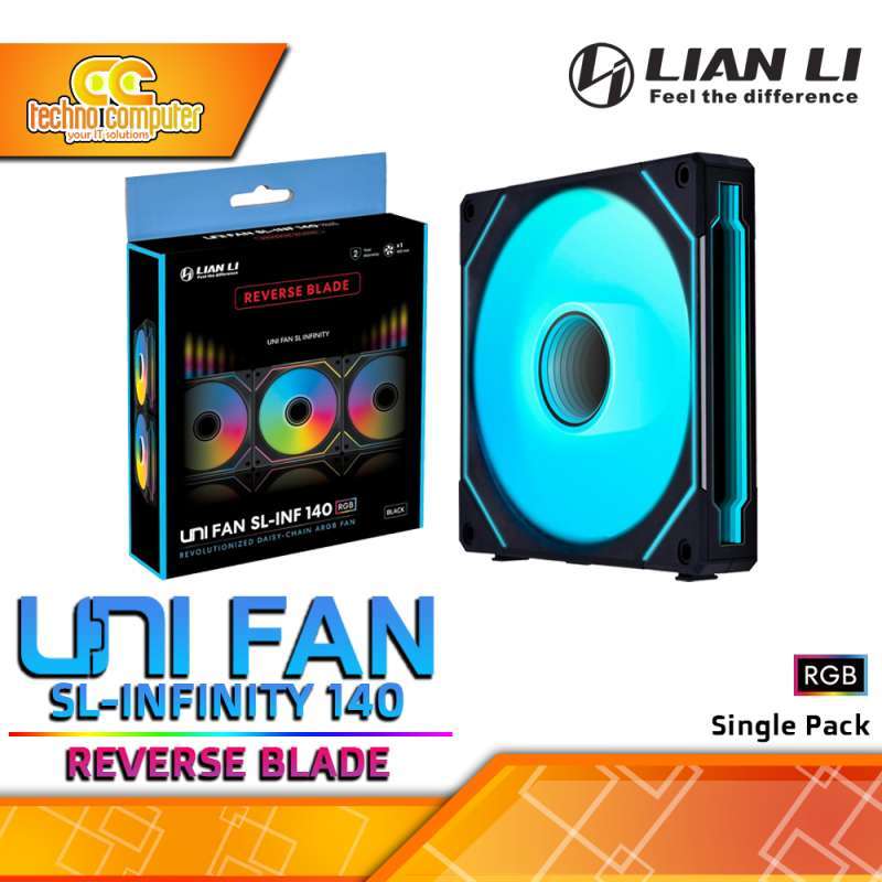 Jual Fan Casing Lian Li Uni Fan Sl-infinity 140 Reverse Blade - 140mm ...