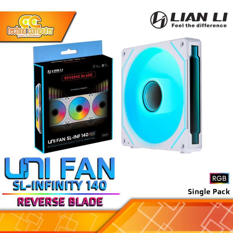 Jual Fan Casing Lian Li Uni Fan Sl-infinity 140 Reverse Blade - 140mm ...
