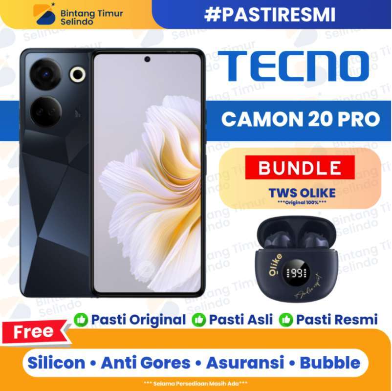 Jual Tecno Spark 20 Pro 8/256gb Garansi Resmi Tecno Indonesia - Gold Di ...